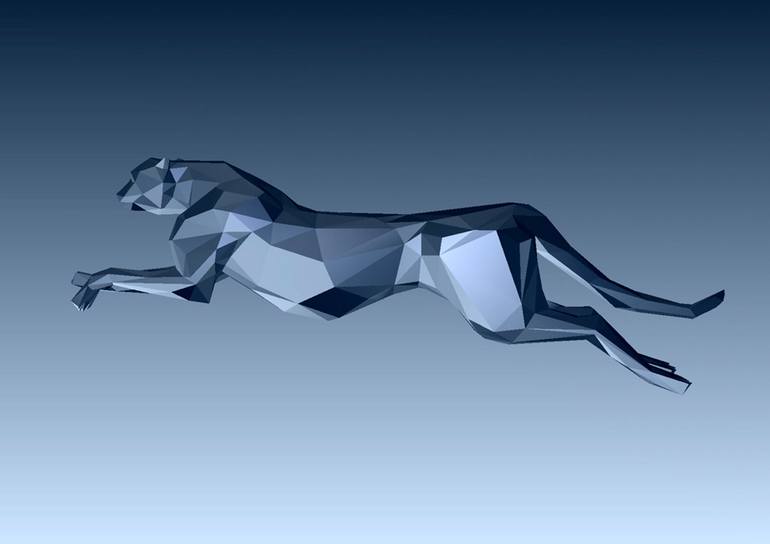 JaguarX2 Sculpture by Henning Block | Saatchi Art