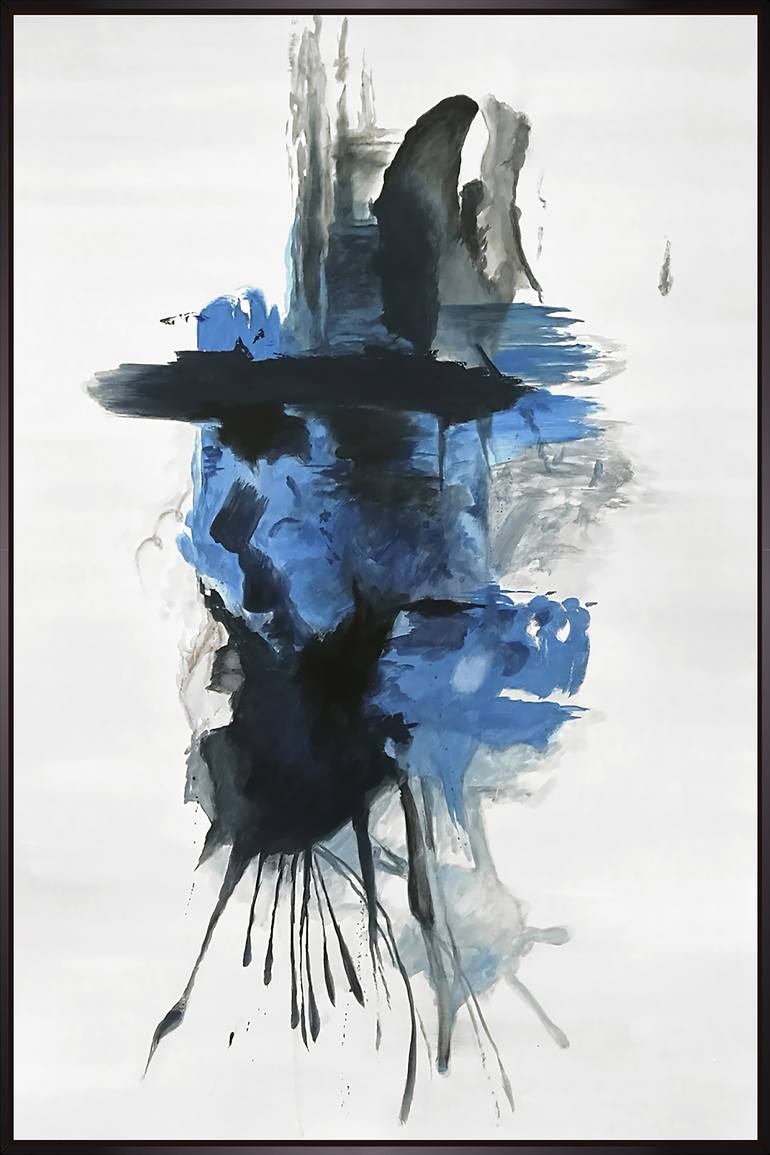 IMPLOSION Painting by Daniel Bautista | Saatchi Art