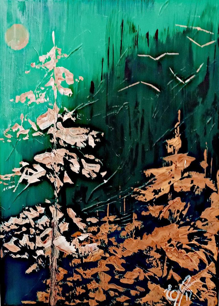 Incoming Painting by Edwin Fuller | Saatchi Art