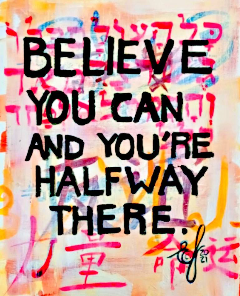 Believe Painting by Edwin Fuller | Saatchi Art