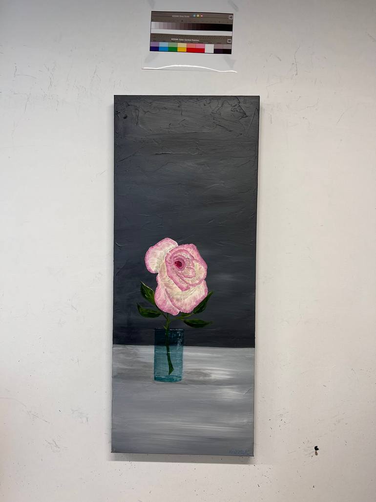SPRING ROSE Painting by Susan Kinsella | Saatchi Art