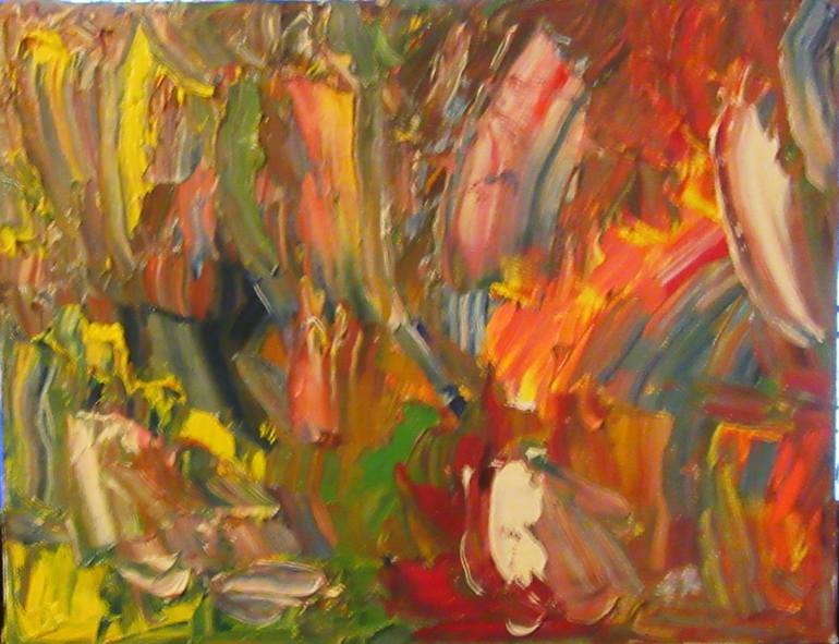 Large Billed Bird Entering Hell Painting by Pamela Ruggiero | Saatchi Art