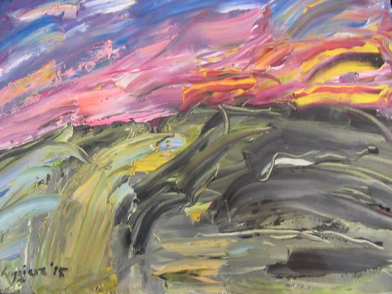 The Storm Painting by Pamela Ruggiero | Saatchi Art