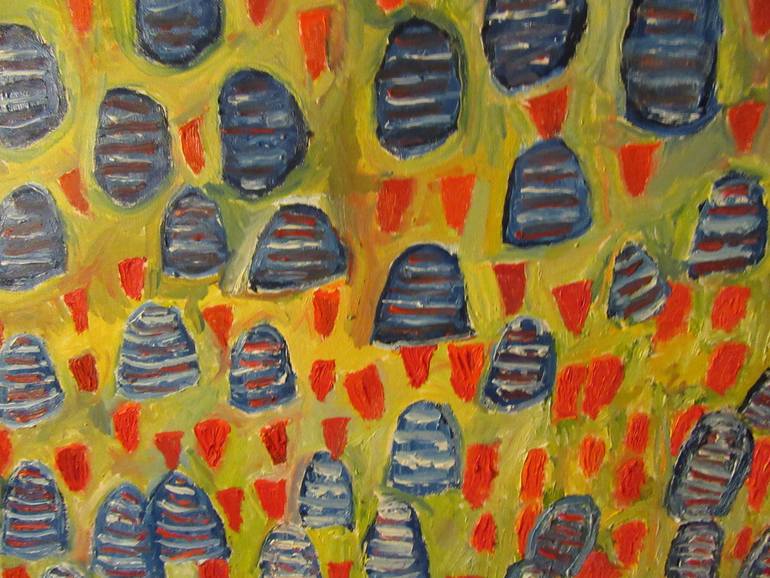 Sugar Plums and Poppies Painting by Pamela Ruggiero | Saatchi Art