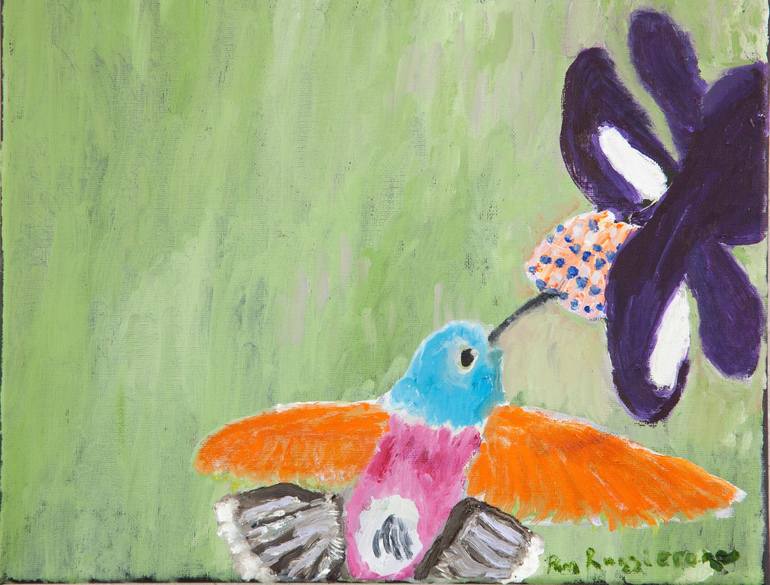 Mutual Beneficiaries Painting by Pamela Ruggiero | Saatchi Art