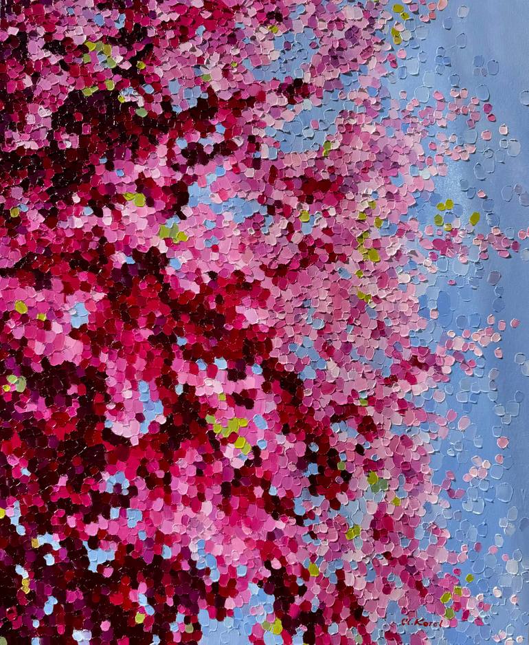 Lush tree of love Painting by Ulyana Korol | Saatchi Art