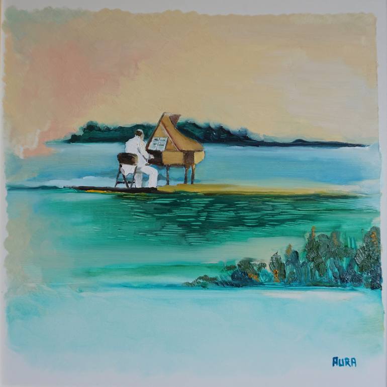 The Concert Painting by Aura Althoffer | Saatchi Art