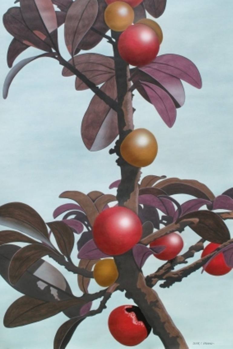 Stamvrugte (Stem Fruit) Painting by Oliver Spedding | Saatchi Art