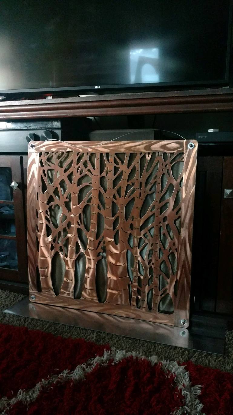 Aspen trees exploring nature beauty Sculpture by Joshua Grimes ...