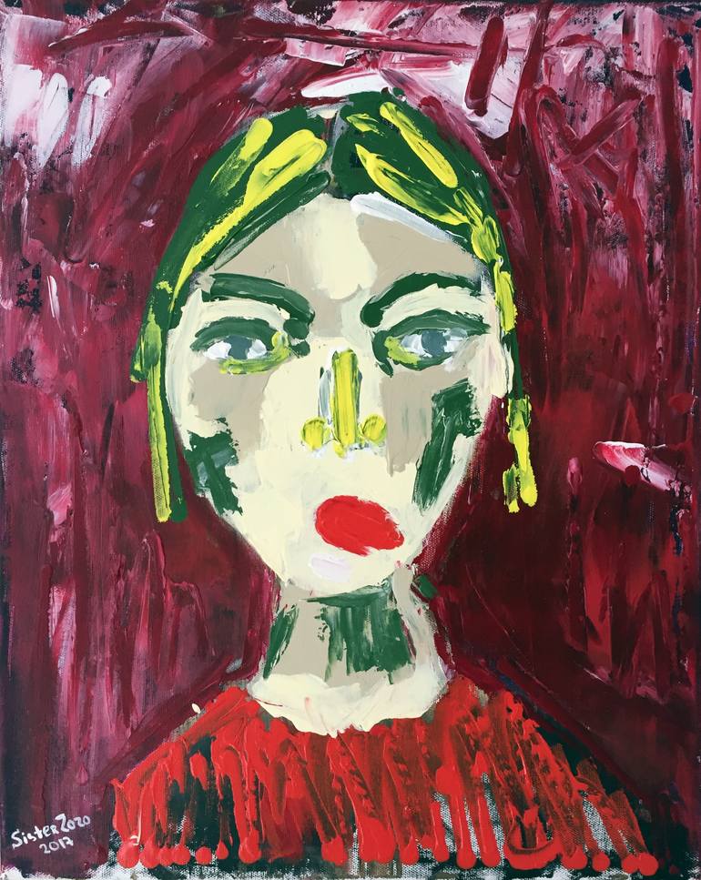 People From The Internet. #4 Painting by Sister Zozo Artist | Saatchi Art