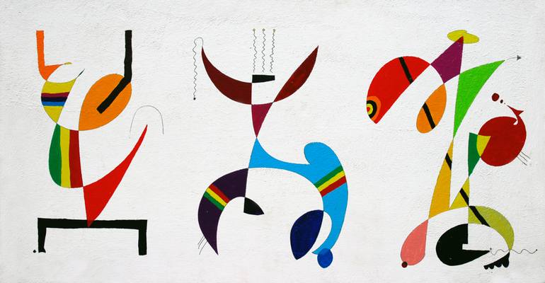 The normative Power of Facts Painting by Christof Wackernagel | Saatchi Art