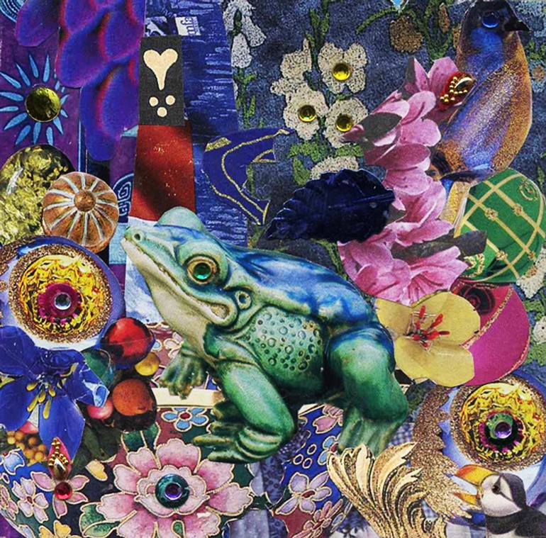 FROG Collage by Elena Mary Siff | Saatchi Art