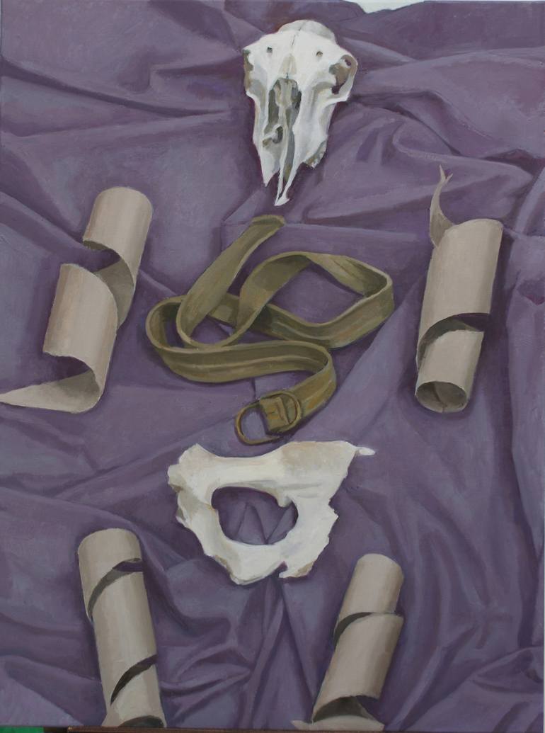 Anatomy Painting by Biddy Peppin | Saatchi Art