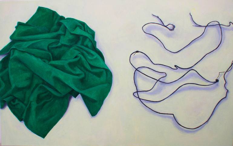 Substance and Shadow Painting by Biddy Peppin | Saatchi Art