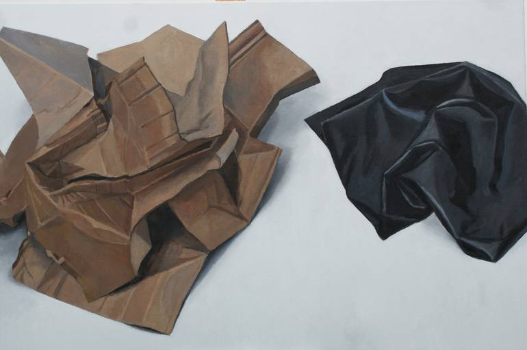 On Edge Painting by Biddy Peppin | Saatchi Art