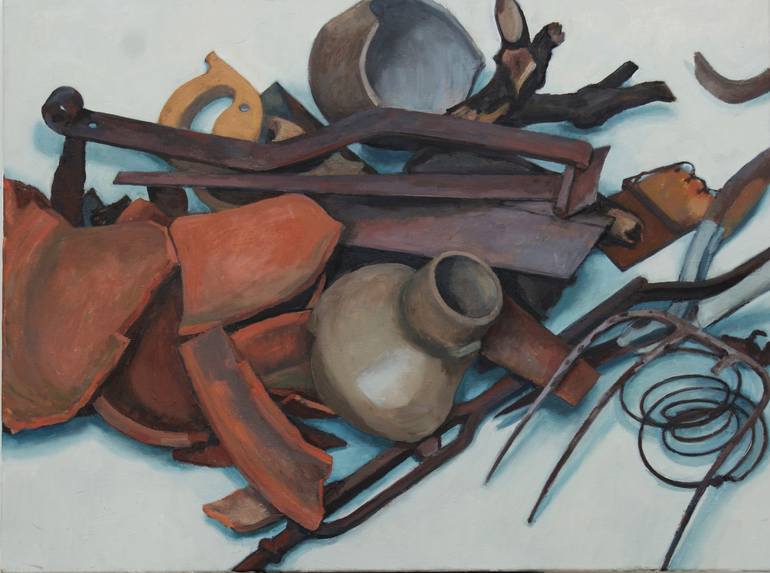Trophy Painting by Biddy Peppin | Saatchi Art