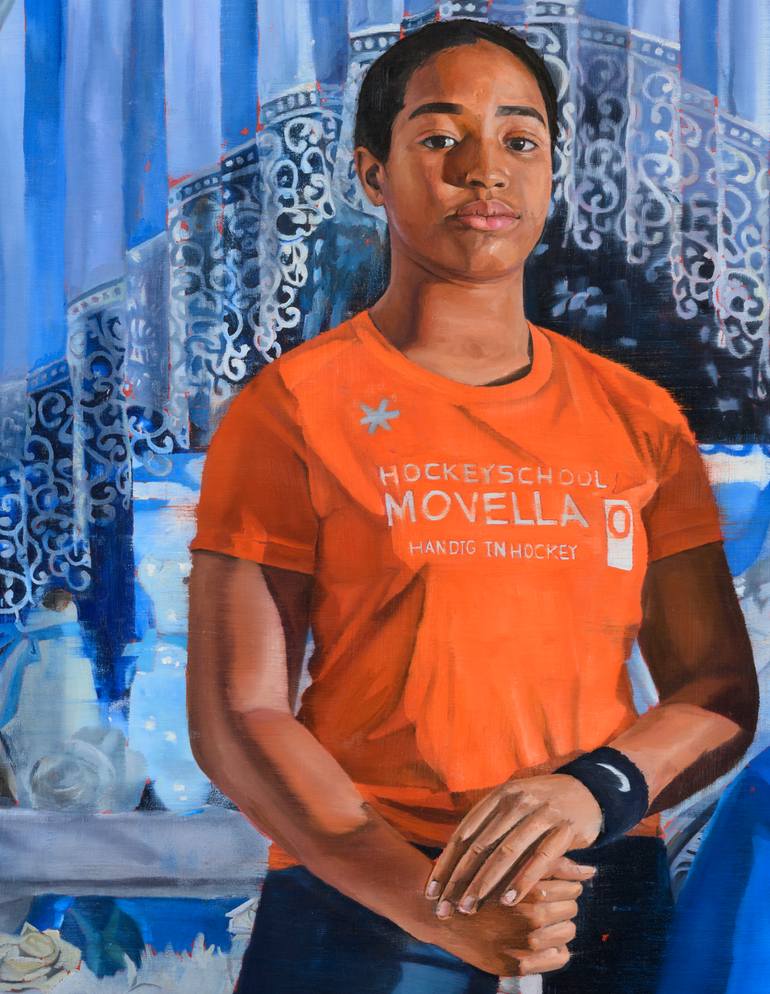 Visting Grandma & Grandpa Painting by kaili smith | Saatchi Art