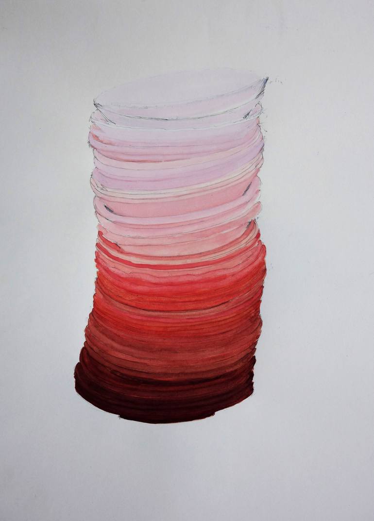 Saucers Drawing by Amanda Bracken | Saatchi Art