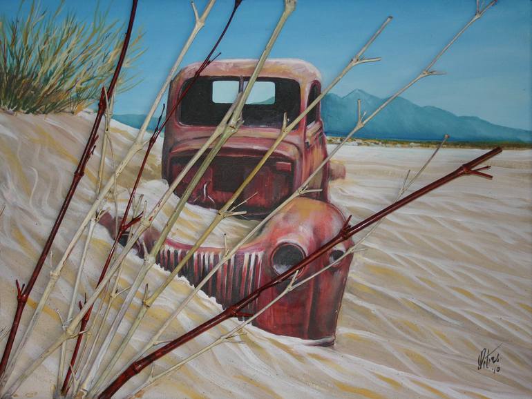 Desert Rose Painting by gregory peters | Saatchi Art