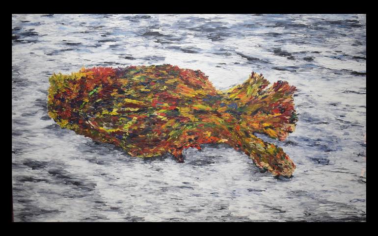 Marine Life Painting by Saeeda Batool | Saatchi Art