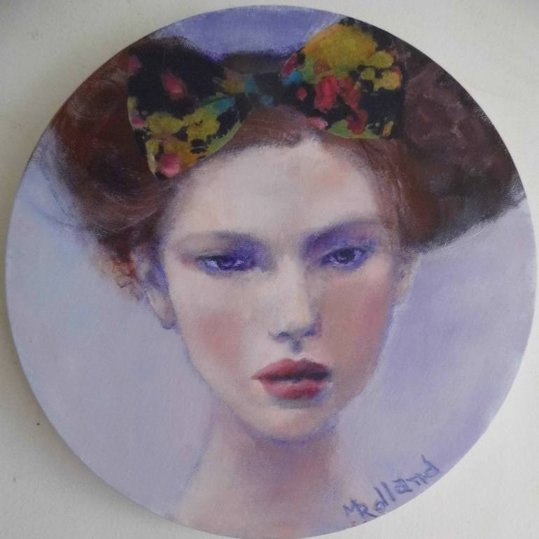 The She- Wolf (La Louve) Painting by Mireille Rolland | Saatchi Art