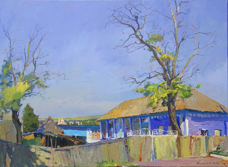 The House of Mavrov Painting by Sergey Kostov | Saatchi Art