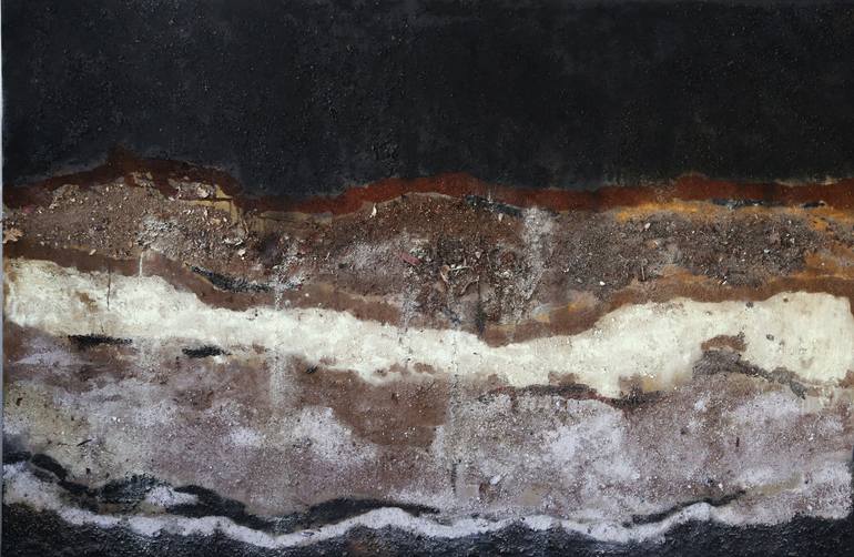 DISINTEGRATION #1 Painting by Andreas Papamichael | Saatchi Art