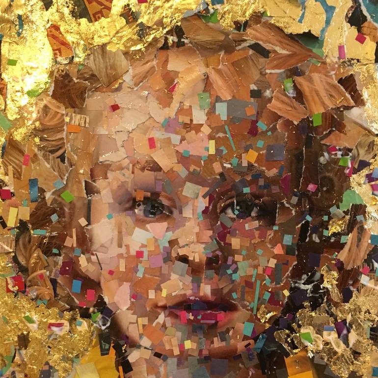 Maia Collage by Jessica Russo Scherr | Saatchi Art