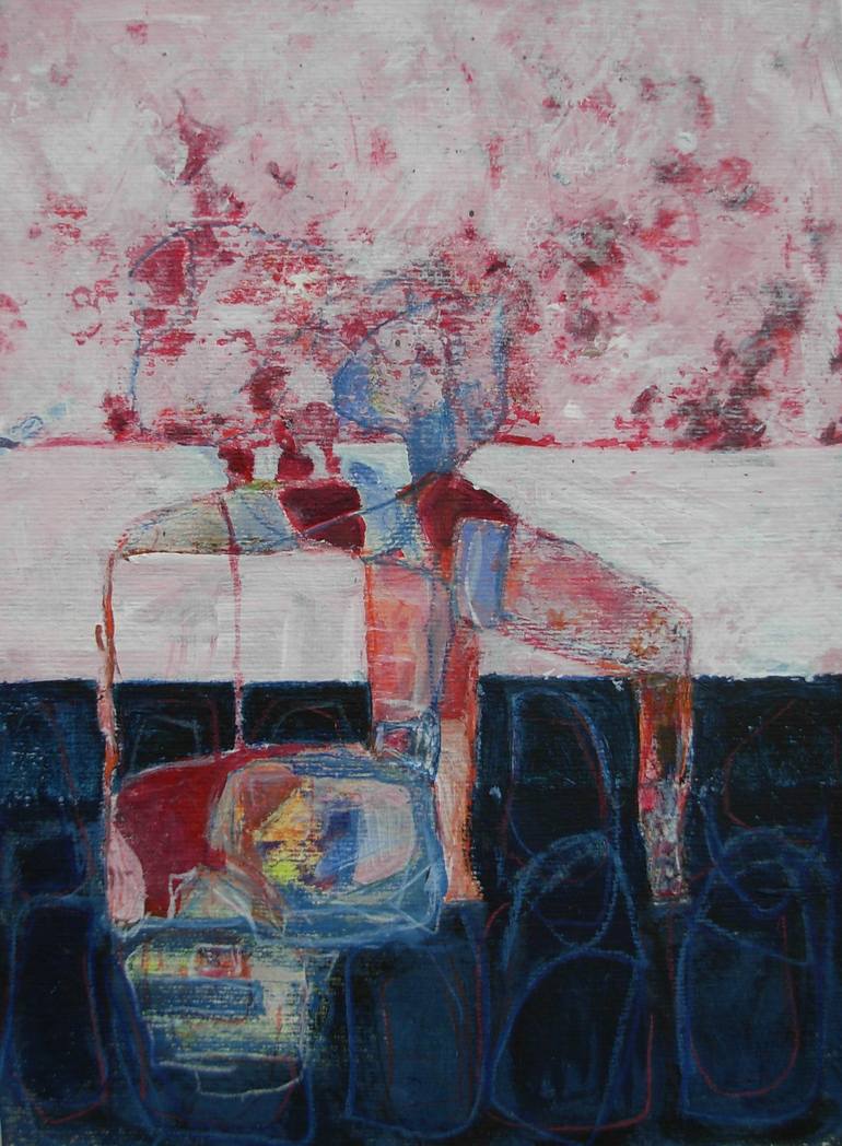 The two of us Painting by Julia Zwicker | Saatchi Art