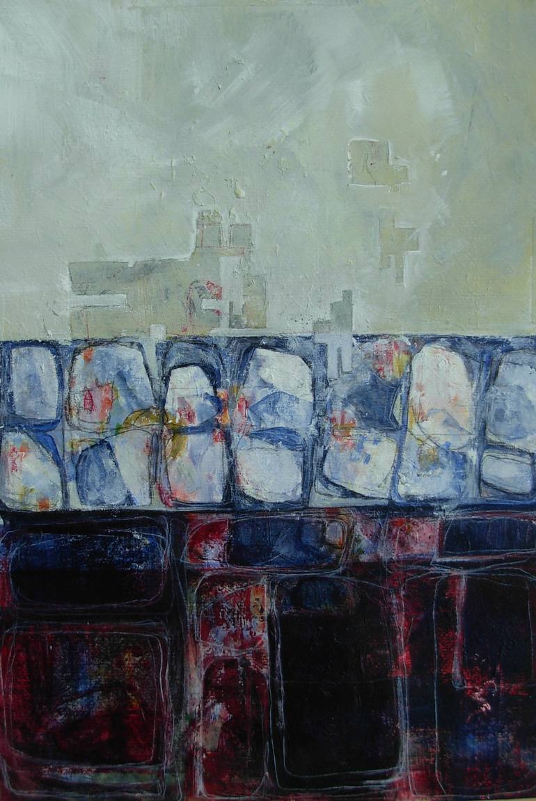 The two of us Painting by Julia Zwicker | Saatchi Art