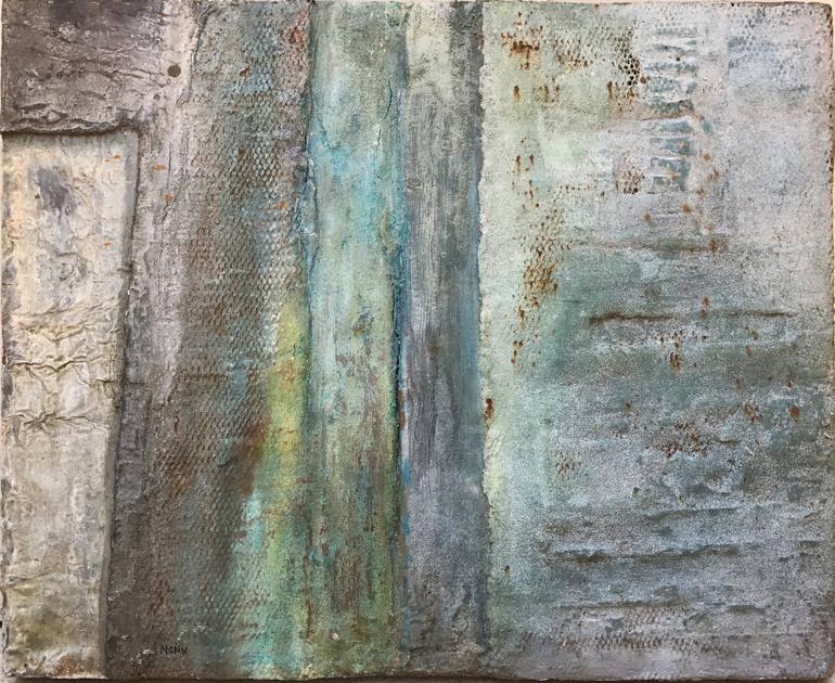 Almost Blue Painting by Thomas Nonn | Saatchi Art