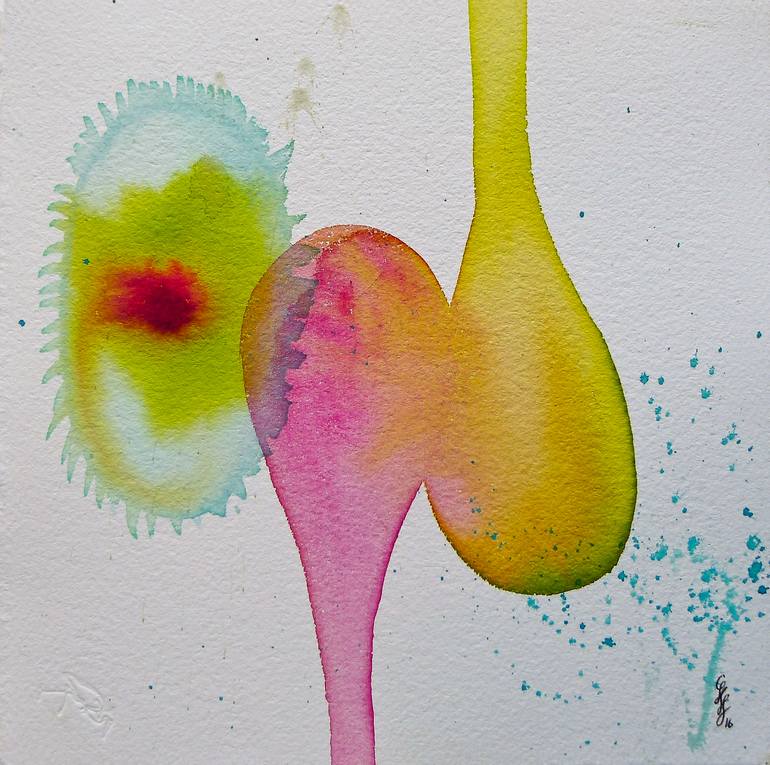 Three is a crowd Painting by Cynara Mori | Saatchi Art