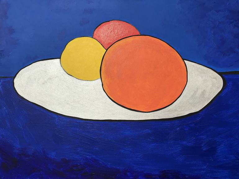 Big Still Life Bigger Than Life Painting by Ozan Adam | Saatchi Art