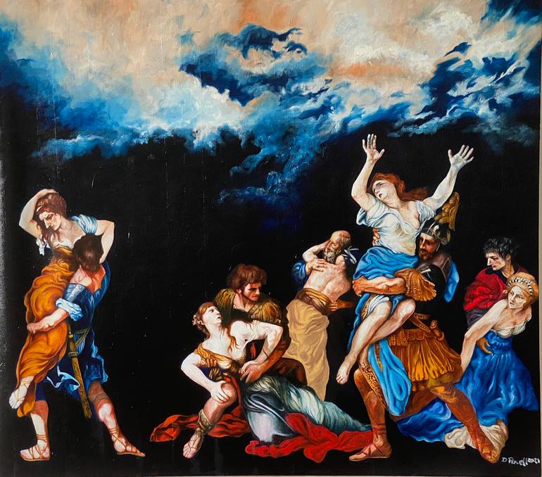 Classic Me Too (Rape of the Sabine Women) Painting by David Powell ...