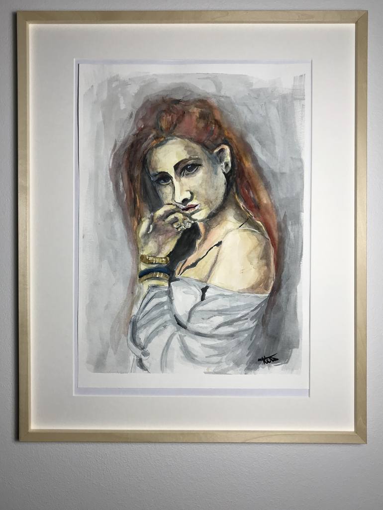 Ziggy Water II Painting by Karina Thomas | Saatchi Art
