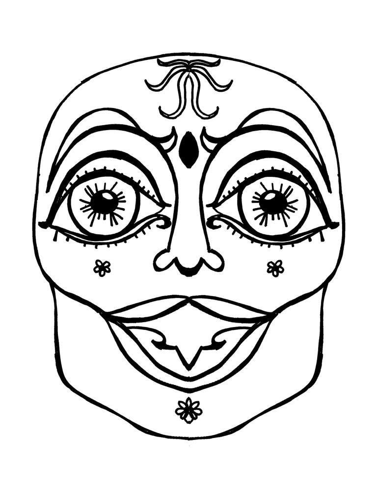 Sacred Inspired Psychic Drawings of Skulls from Ancient Cultures ...