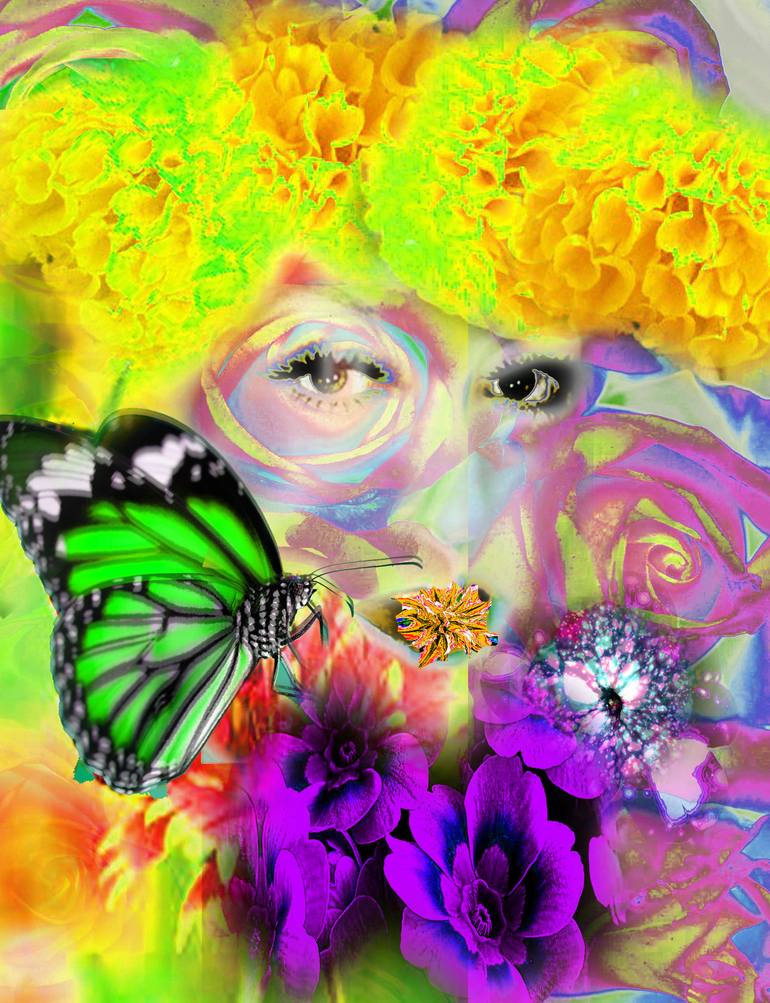 Commission Mediumistic Psychic Art Portrait Energy Reading Tribute ...