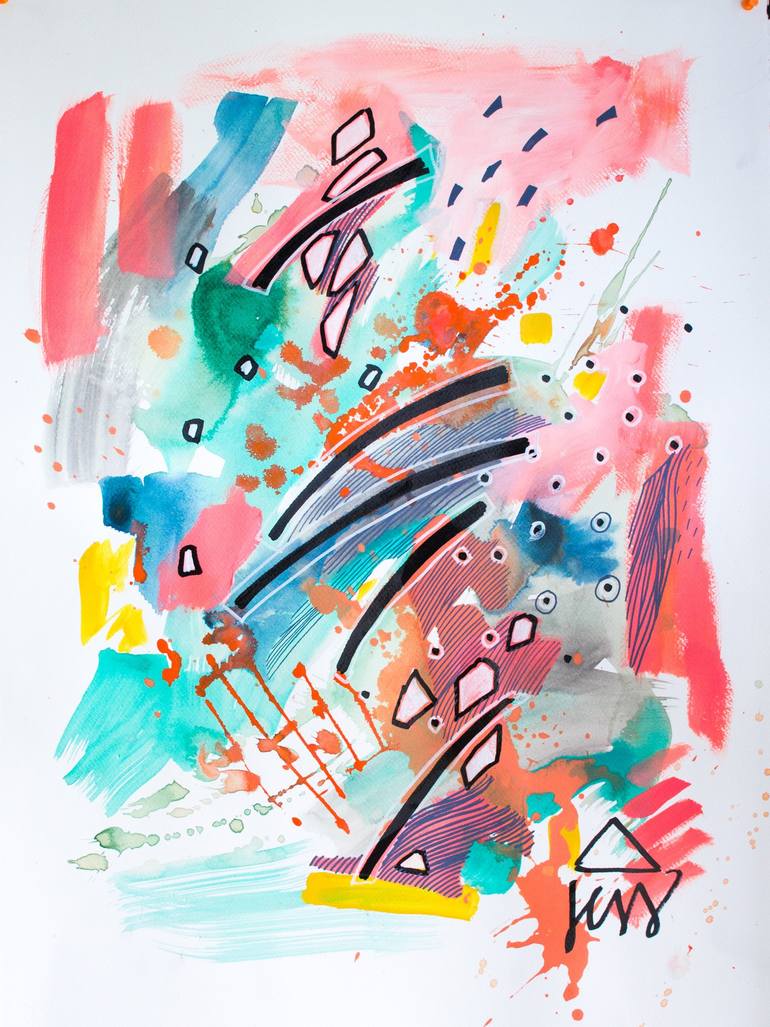 A Life That Is Full Painting by Jessica Tinsley | Saatchi Art
