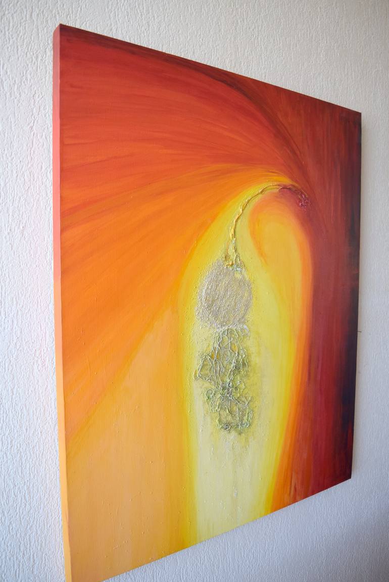 Inner Life Painting by Gisela Zimmermann | Saatchi Art