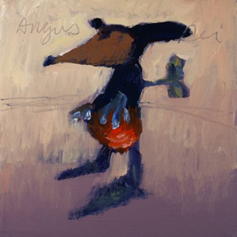 Little Monster Series- 79-Angus Painting by Mike Tracy | Saatchi Art