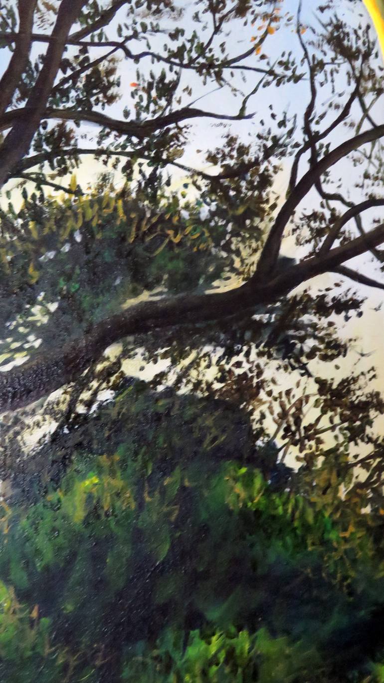 Fever Tree, Croocks' Corner Painting by Tiaan Jordaan | Saatchi Art