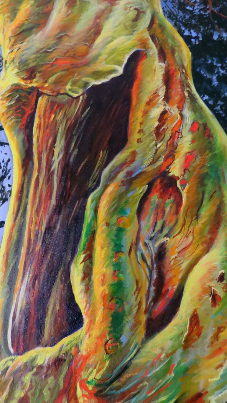 Fever Tree, Croocks' Corner Painting by Tiaan Jordaan | Saatchi Art