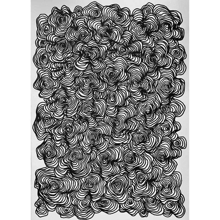 Consume Drawing by Kelly Walker | Saatchi Art