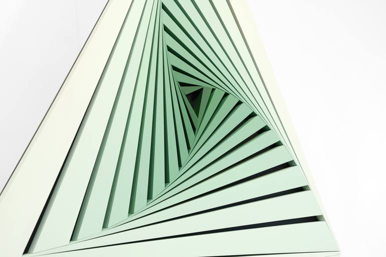 Space Paradox II Verde Sculpture by Dmytro Shavala | Saatchi Art United ...