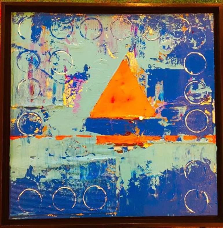 Sailing Towards Happiness Painting by Mary Bonney | Saatchi Art