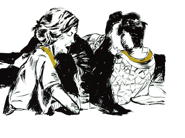 melancholy actress - Limited Edition 1 of 3 Printmaking by Stephane ...