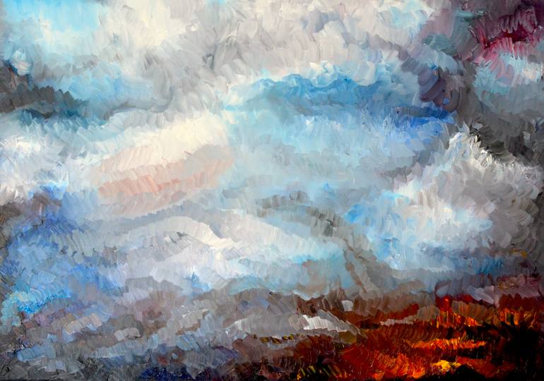 'Temper' Painting by Sammm Agnew | Saatchi Art