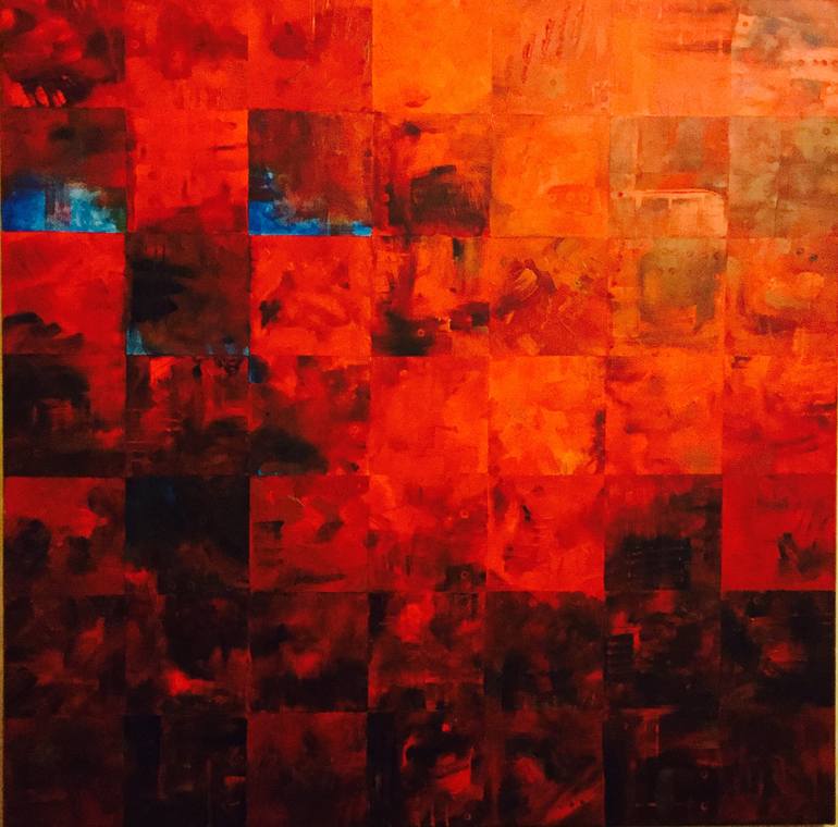 A Glimpse of Sky Painting by Anne Cairns | Saatchi Art