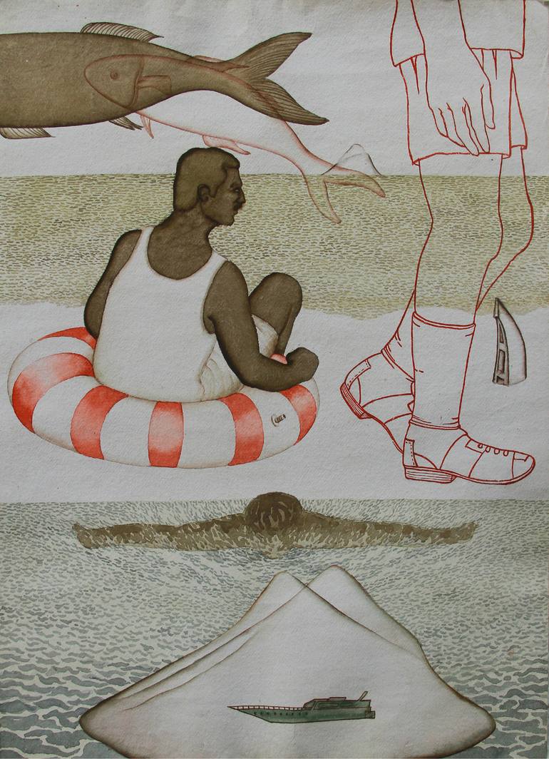 Effort And Satisfaction Painting by anil Balakrishnan | Saatchi Art