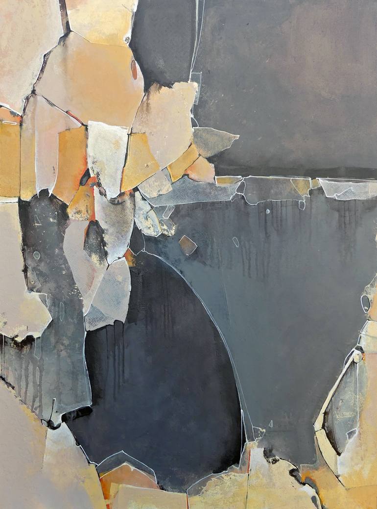 Golden Version Painting by David Moore | Saatchi Art